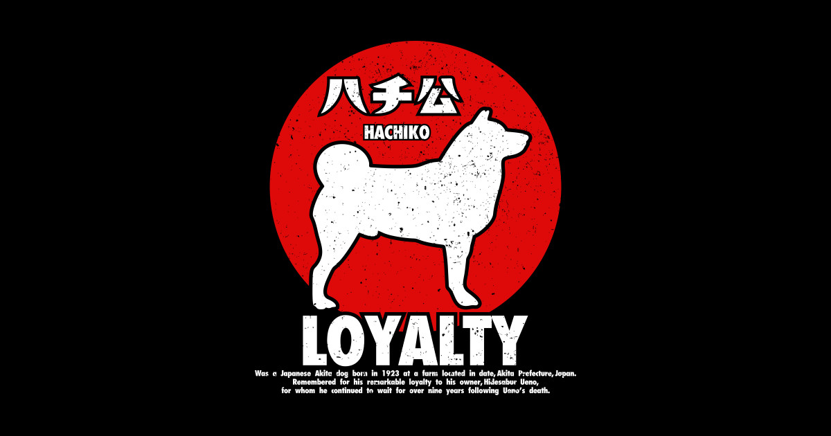 Hachiko Dog - Hachiko - Sticker | TeePublic