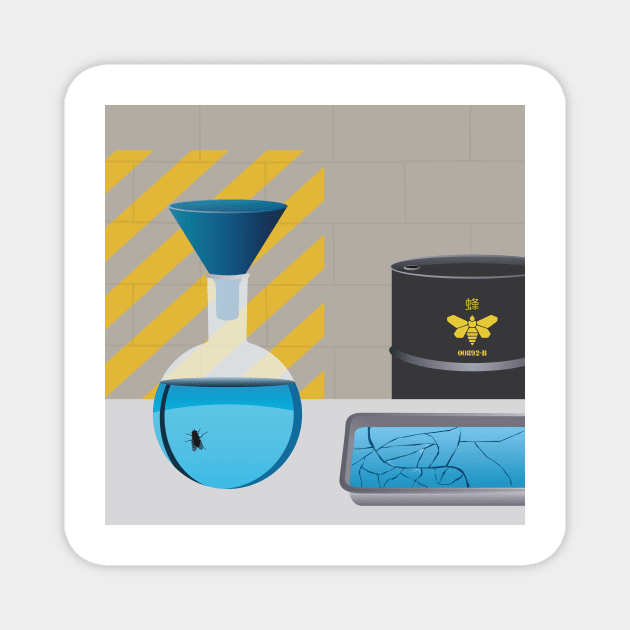 The Breaking Bad Lab - Breaking Bad - Magnet | TeePublic