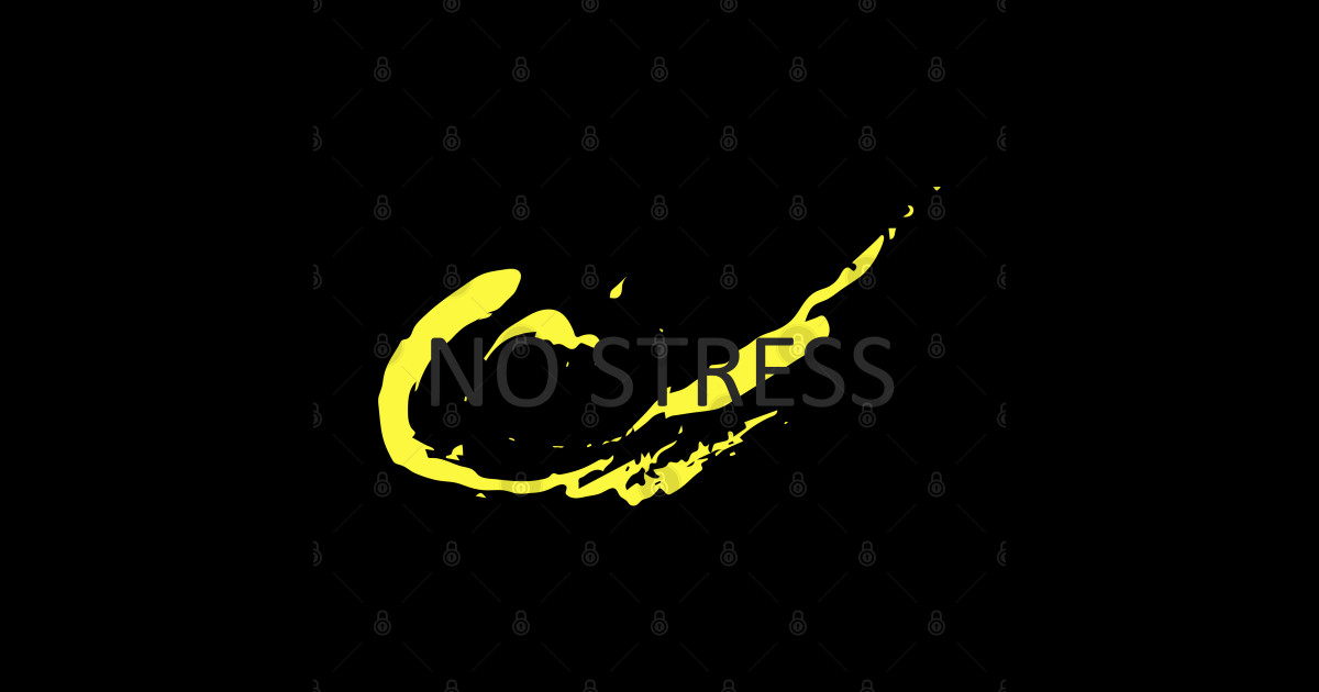 No stress - No Stress T Short - Sticker | TeePublic