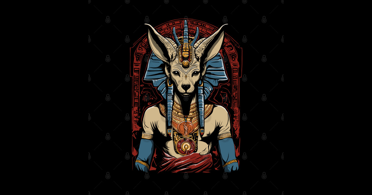Anubis Ancient Egyptian God - Anubis - Posters and Art Prints | TeePublic