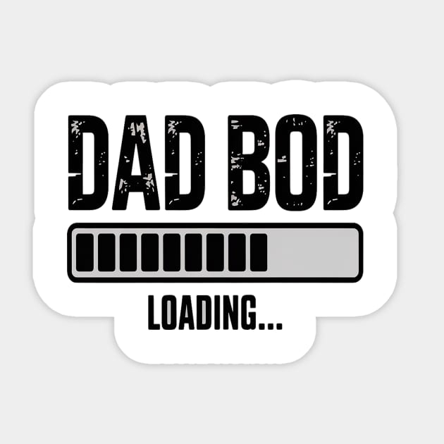 Dad Bod Loading Dad Fathers Day Baby Announcement - Dad Bod Loading Dad ...