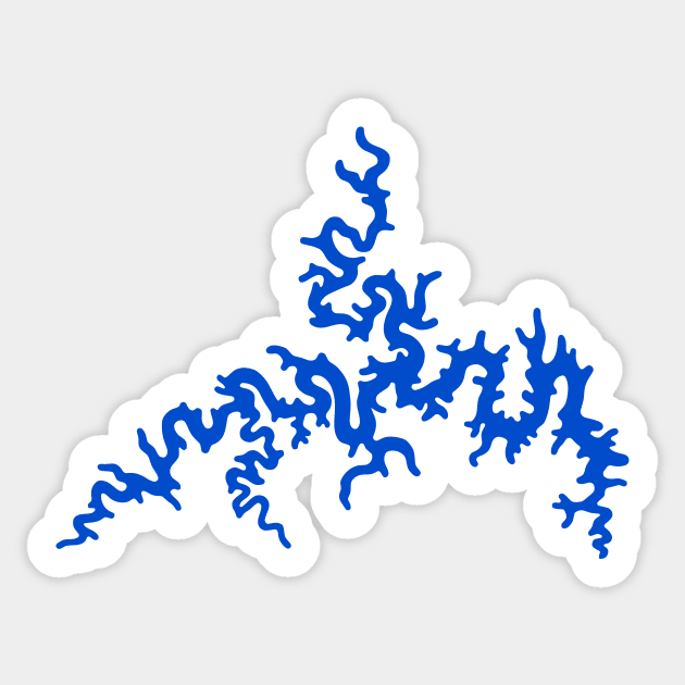 Table Rock Lake - Blue - Table Rock Lake - Sticker | TeePublic