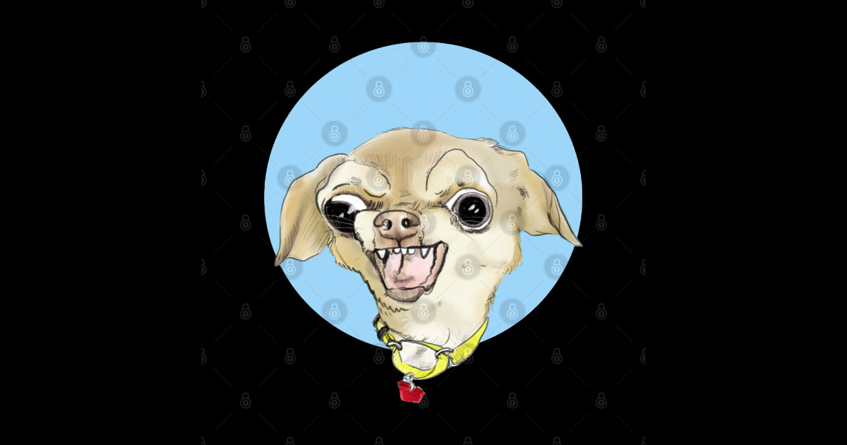Big Mad - Chihuahua Pug - Sticker | TeePublic