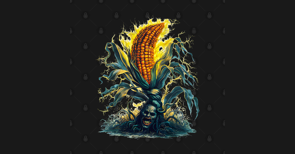 Creepy corn harvest - Creepy Corn Harvest - T-Shirt | TeePublic