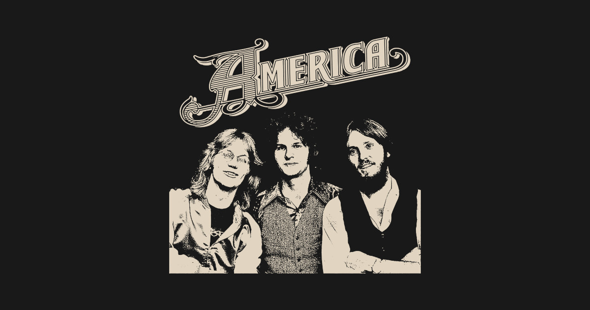 America Band Retro - America Band - T-Shirt | TeePublic