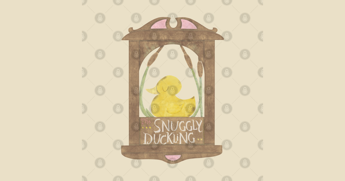 Snuggly Duckling Tangled Sign T-shirt - Tangled Snuggly Duckling - T ...
