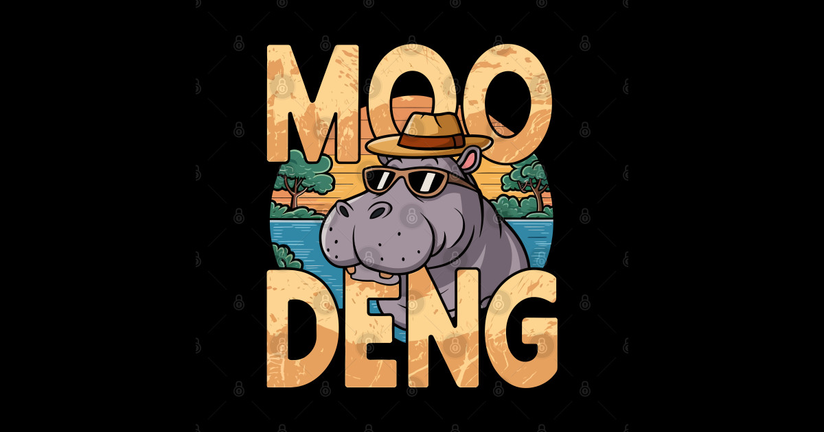 Moo-deng - Moo Deng - Posters and Art Prints | TeePublic