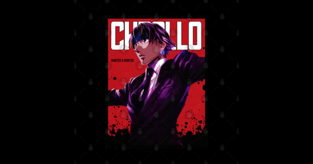 Chrollo Red Comic Design - Chrollo Lucifer - T-Shirt | TeePublic