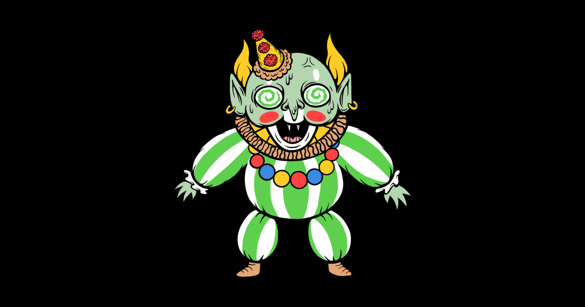 Pizza Fence - Clown - Posters and Art Prints | TeePublic