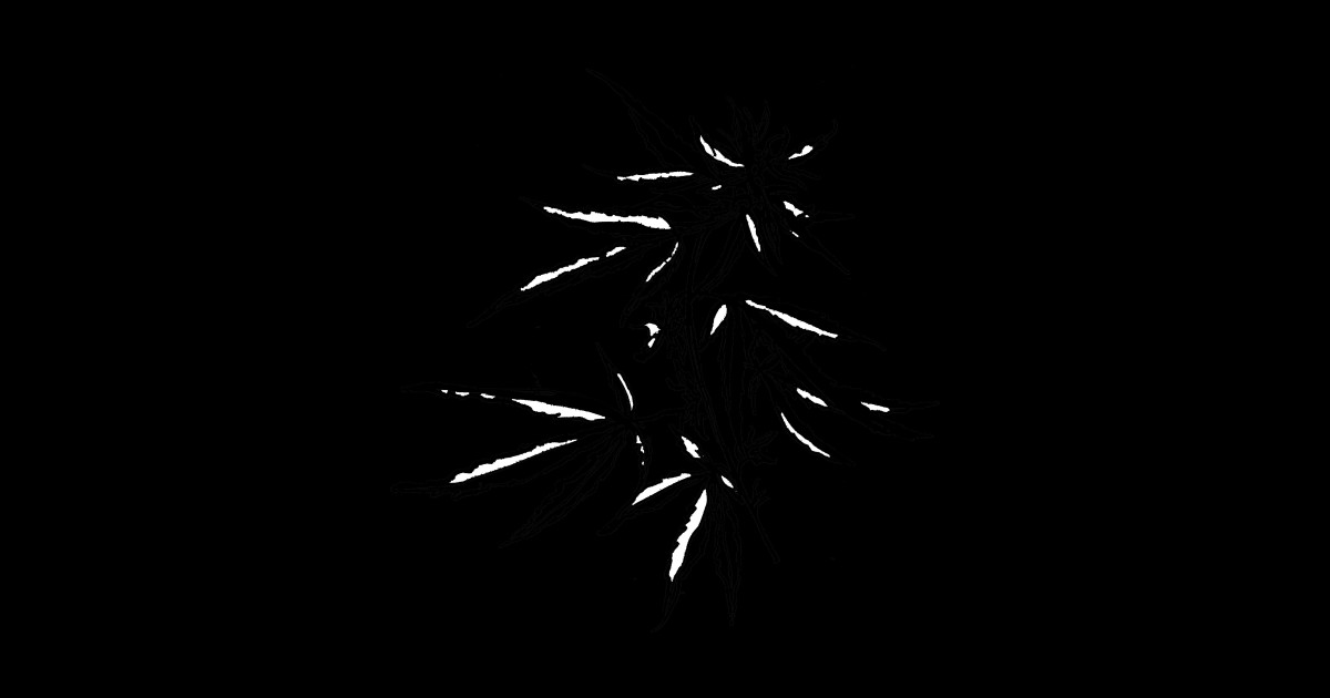 Cannabis Plant - Cannabis - Sticker | TeePublic