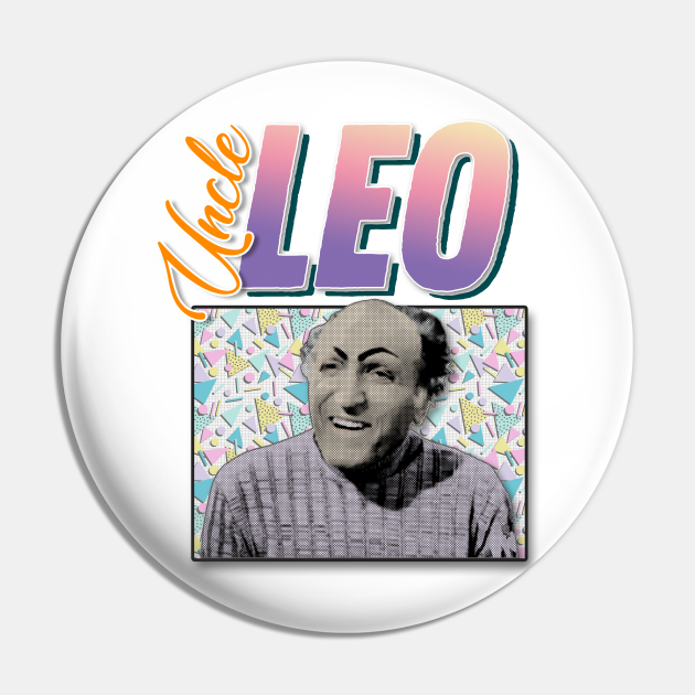 Uncle Leo 90s Style Aesthetic Design - Seinfeld Tv Show - Pin | TeePublic