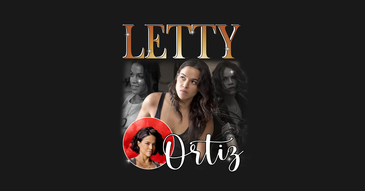 Letty Ortiz Iconic Character from Fast & Furious Series - Letty - T ...