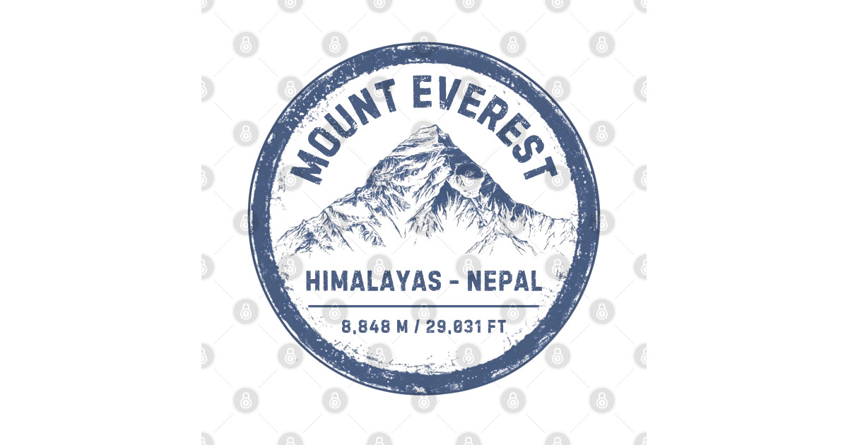 Mount Everest - Nepal - Mount Everest - T-Shirt | TeePublic