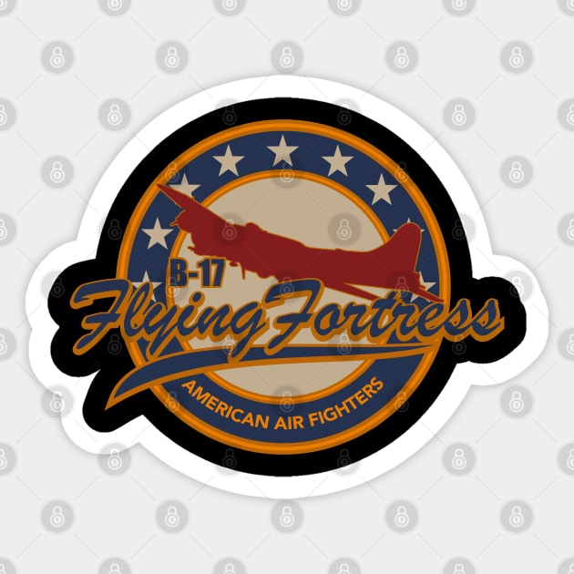 B-17 Flying Fortress - Ww2 B17 Flying Fortress Bomber - Sticker | TeePublic
