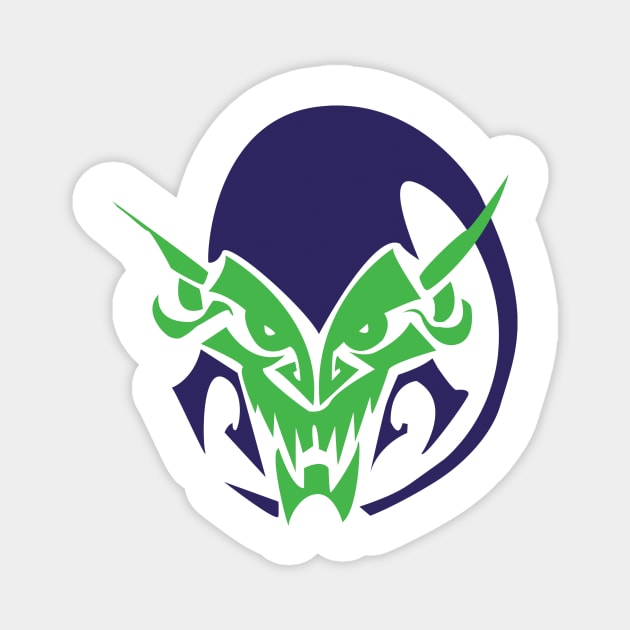 Green Goblin - Vector - Magnet | TeePublic