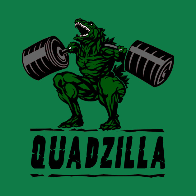 Quadzilla - Godzilla - T-Shirt | TeePublic