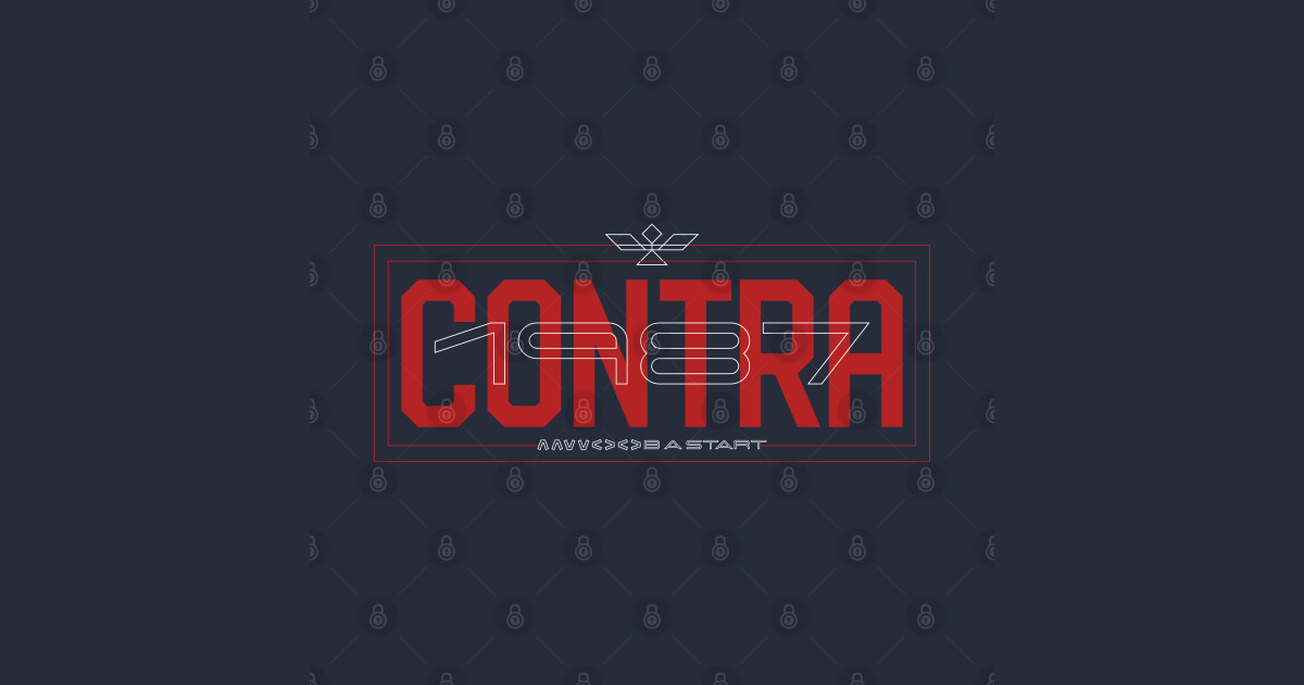 Contra 1987 - Contra - T-Shirt | TeePublic