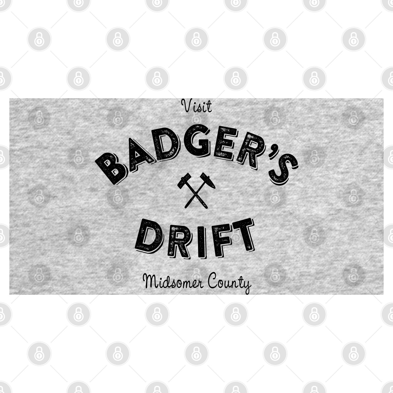 Badger's Drift Tourist - Badgers Drift - T-Shirt | TeePublic