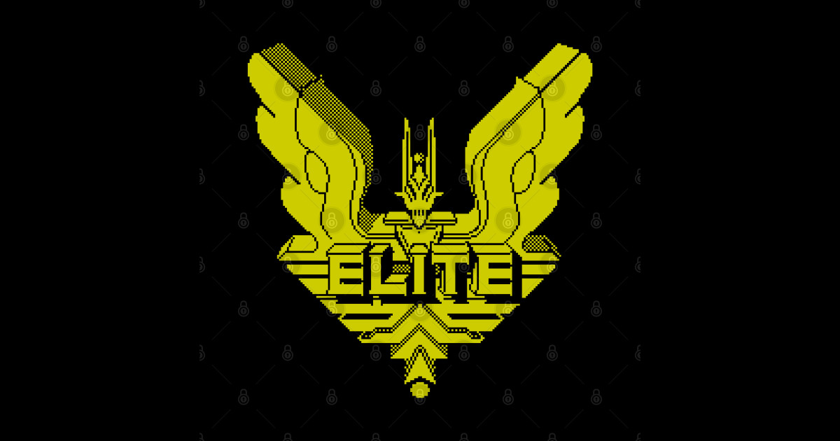 Elite 8 Bit Game Art - 8 Bits - Posters and Art Prints | TeePublic