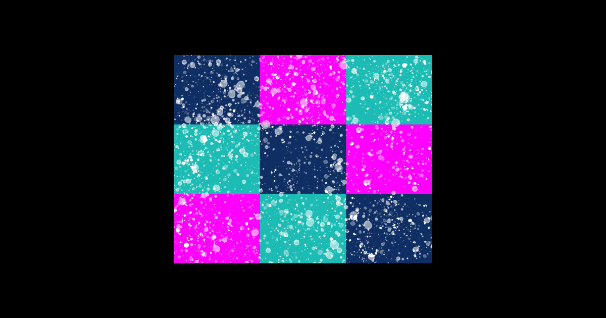 Vibrant squares with splash - Splash - Posters and Art Prints | TeePublic