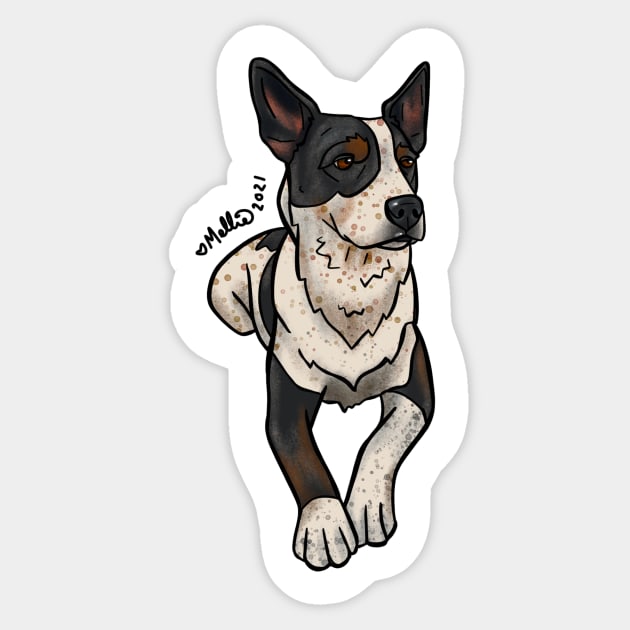Mooch — Dogs of Redstone, Colorado - Dog - Sticker | TeePublic