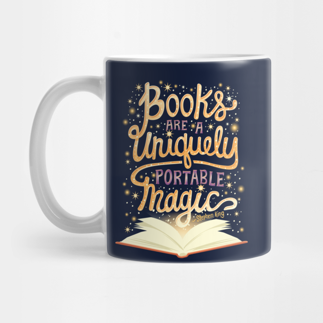 Books are magic - Books - Mug | TeePublic