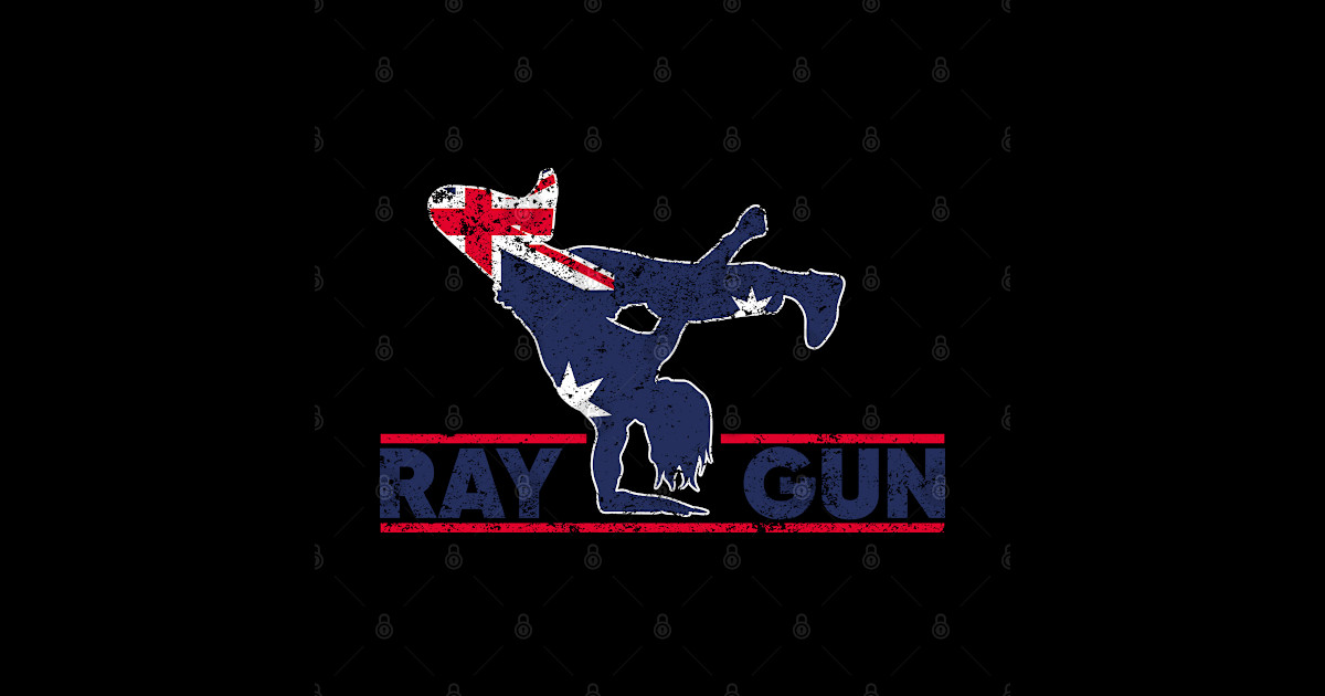 Raygun Olympic Breakdancer - Breakdancer - Sticker | TeePublic