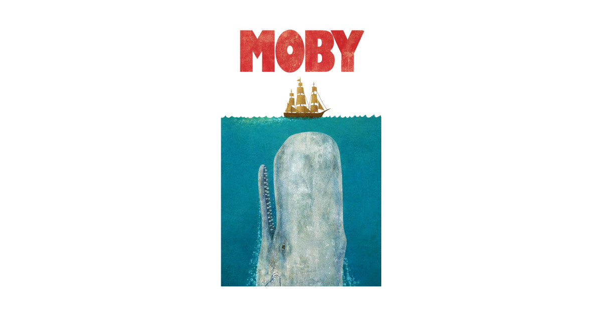 Moby - Moby Dick - T-Shirt | TeePublic