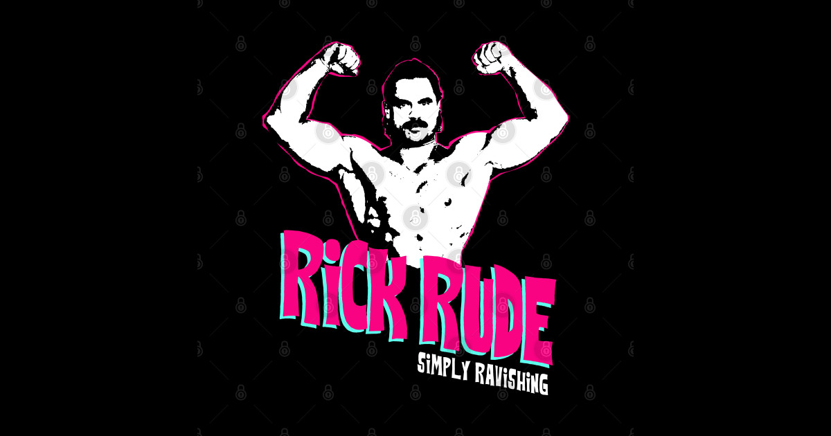 Ravishing Rick Rude - Rick Rude - Sticker | TeePublic