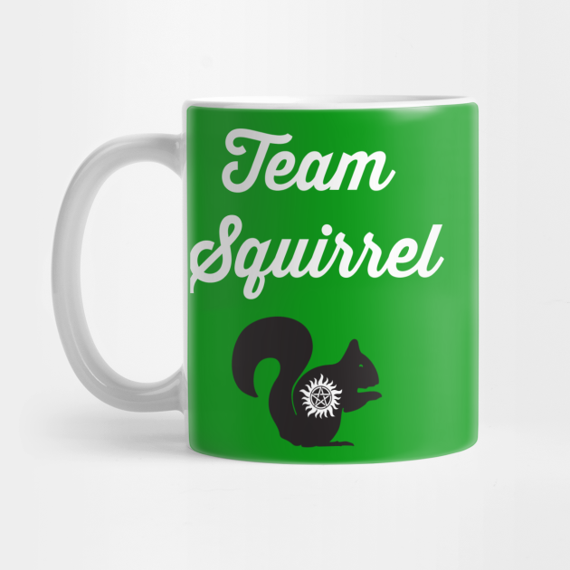 Team Squirrel! - Spn - Mug | TeePublic