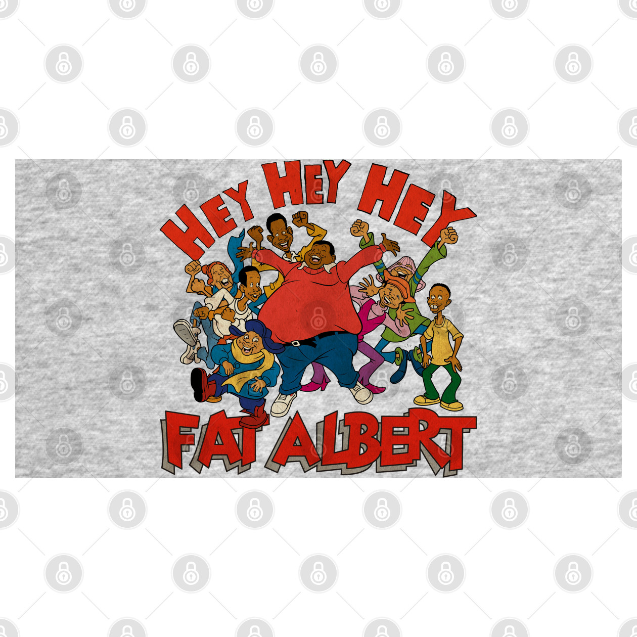 Fat Albert Hey Hey Hey - Fat Albert - T-Shirt | TeePublic