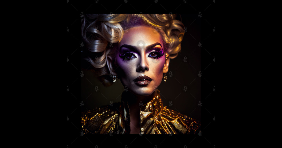 Drag Queen - Glamour - Sticker | TeePublic