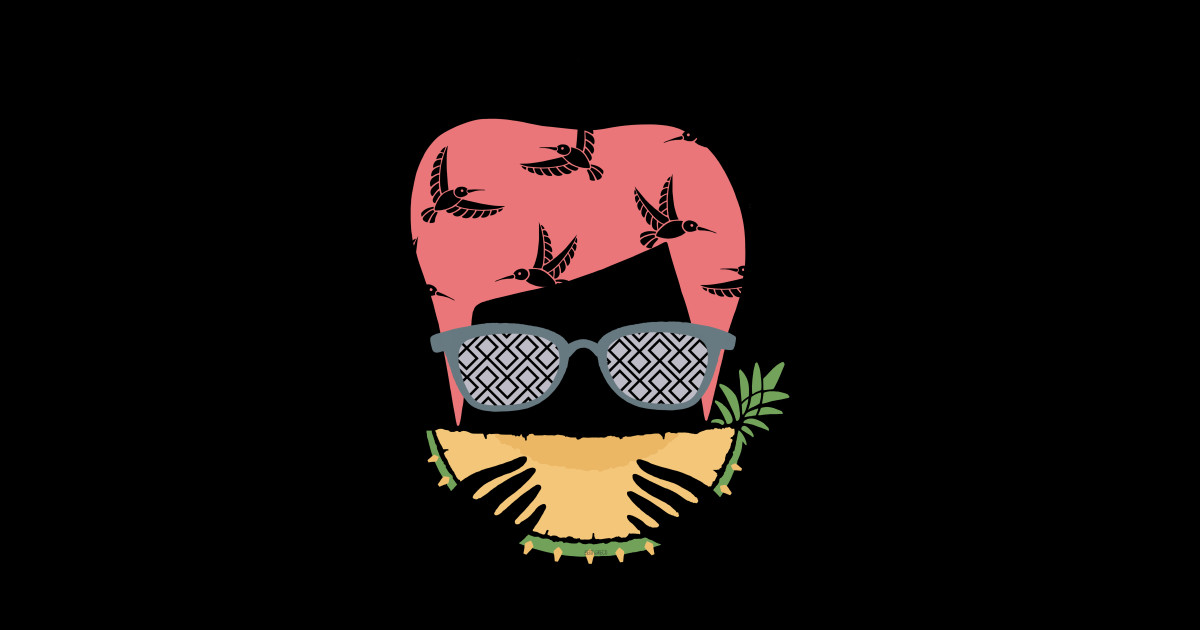 Ananas Man - Face - Sticker | TeePublic