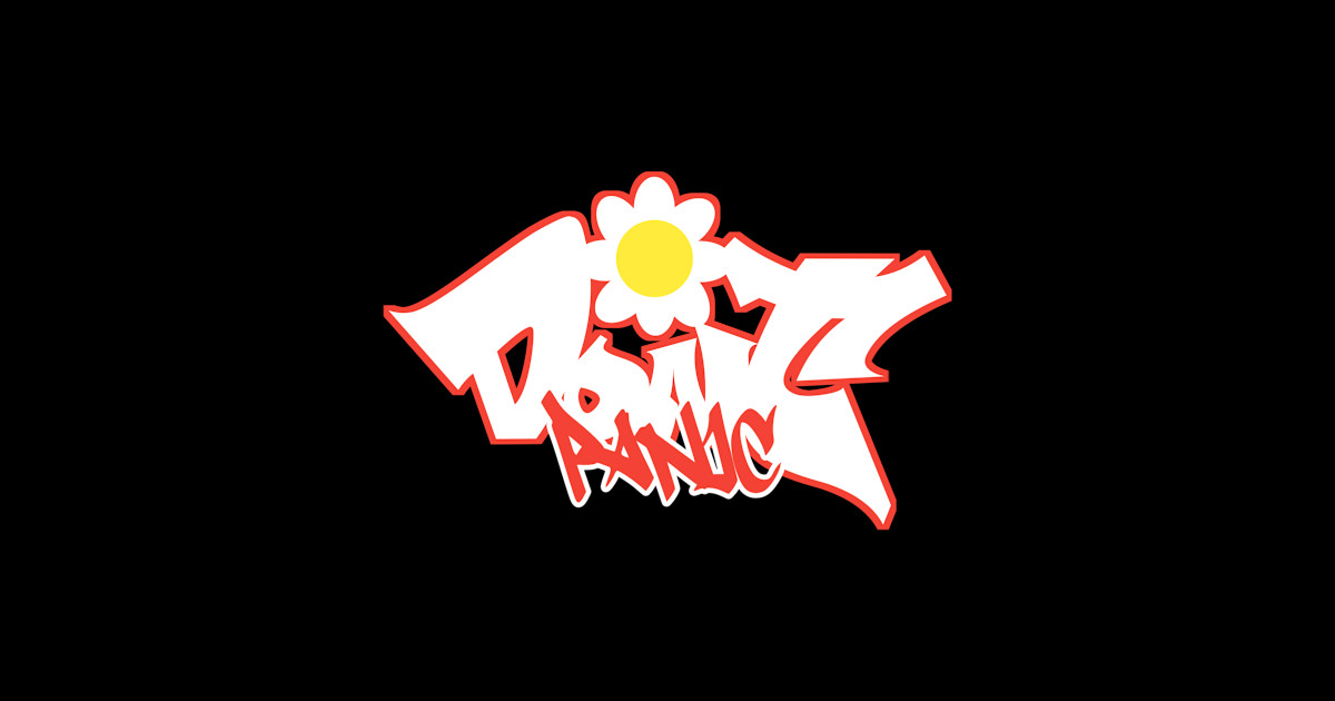 Don't panic - Graffiti - Sticker | TeePublic