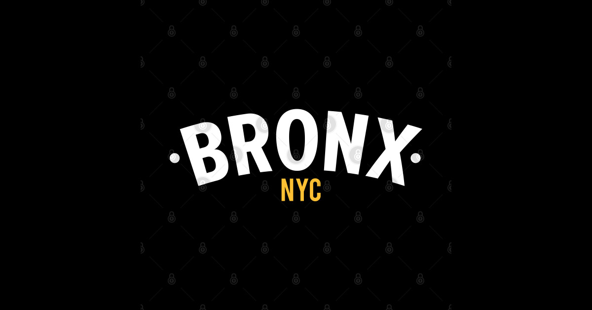 New York Bronx - New York Bronx Schriftzug - Bronx Logo - New York Bronx Logo - Sticker | TeePublic