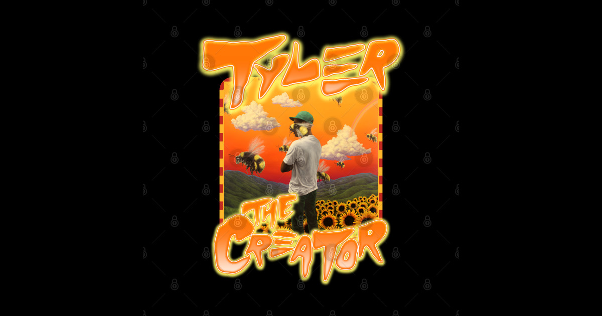Tyler The Creator - Sunflower Garden - Singer - Sticker | TeePublic