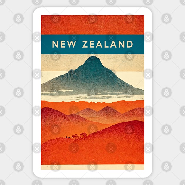 New Zealand - New - Sticker | TeePublic
