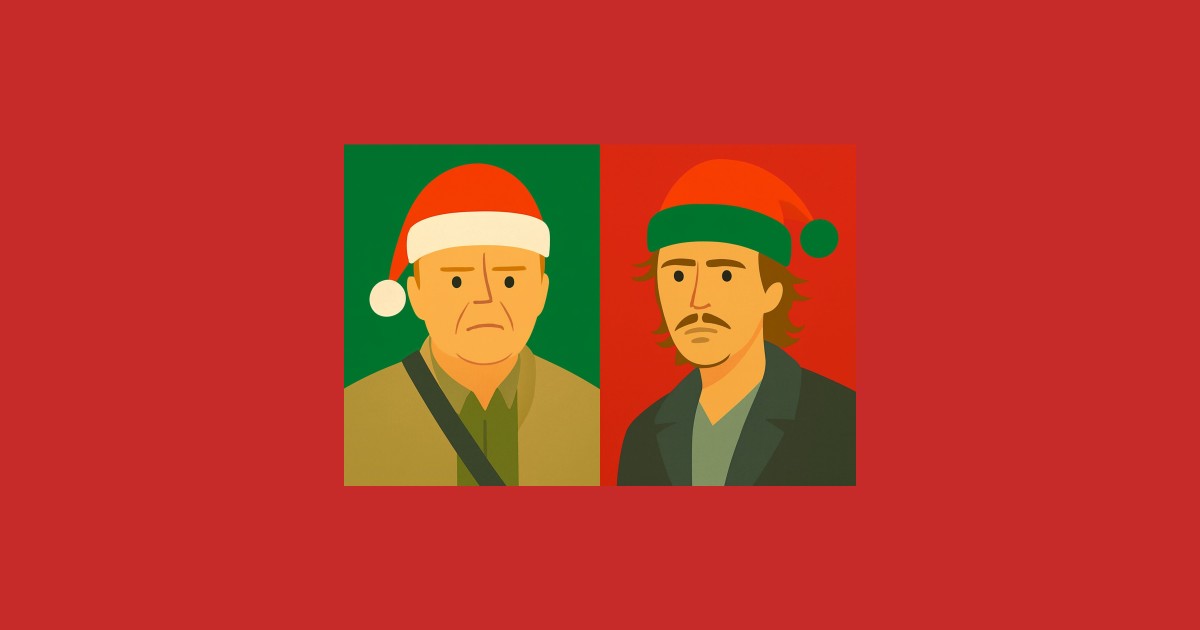 Andy and Lance Xmas Duo - Iconic Duo - T-Shirt | TeePublic
