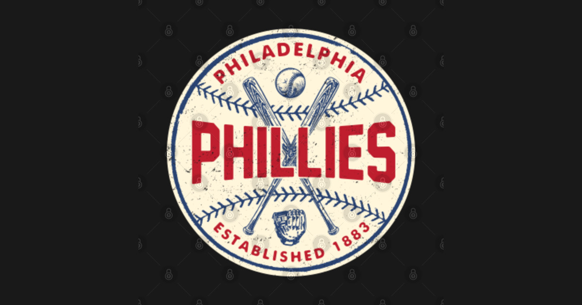 Old Style Philadelphia Phillies 3 by Buck Tee - Philadelphia Phillies ...
