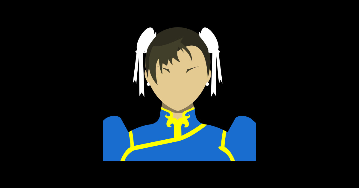 Chun-Li Vector - Street Fighter - Sticker | TeePublic