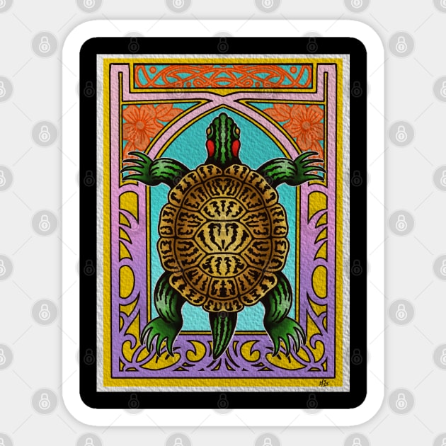 Sam the turtle - Turtle - Sticker | TeePublic