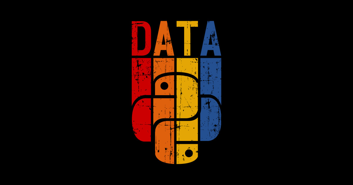 Data & Python - Data - Sticker | TeePublic