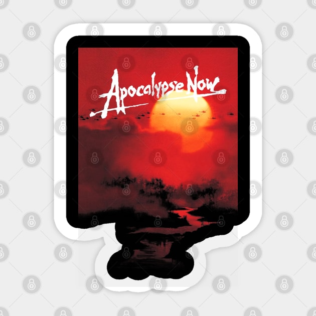 This is the end Apocalypse Now - Central Intelligence Agency - Sticker ...