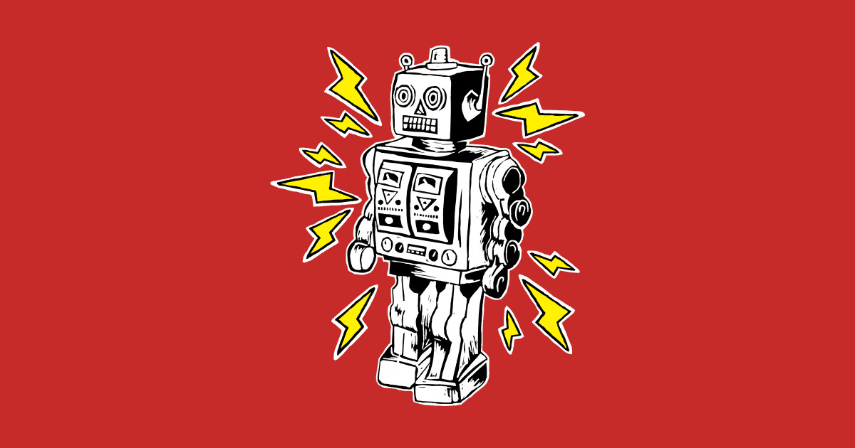 Greg the Robot - Robot - Long Sleeve T-Shirt | TeePublic