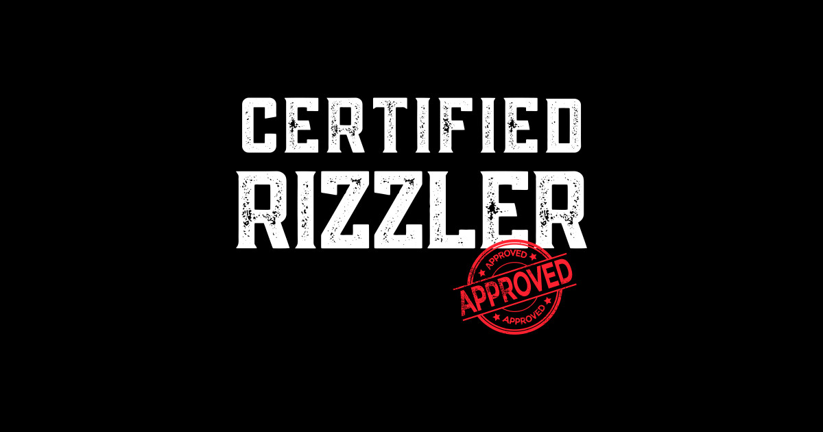 Certified Rizzler | Sigma Rizz Skibidi - Certified Rizzler - Sticker ...