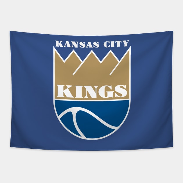 Kansas City Kings-Royals Logo Mesh - Kansas City Kings - Tapestry ...