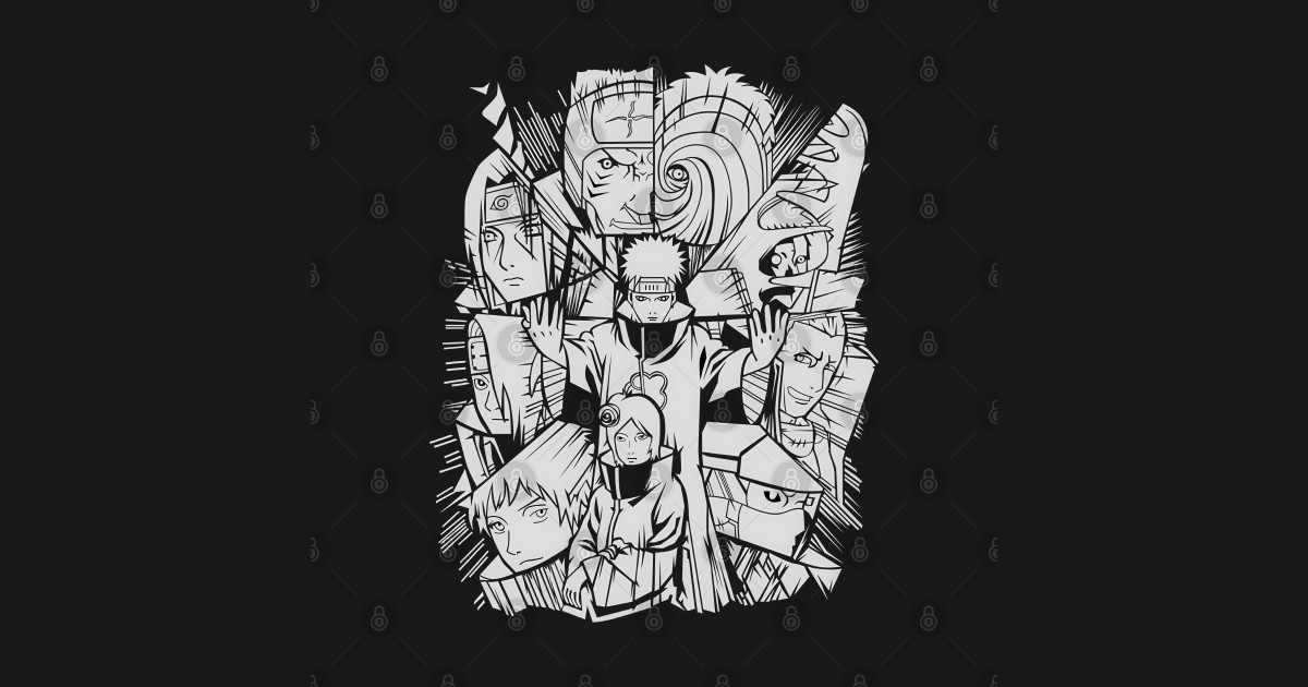 Godlike Shinobi Seeking Peace Through Absolute Pain - Naruto - T-Shirt ...