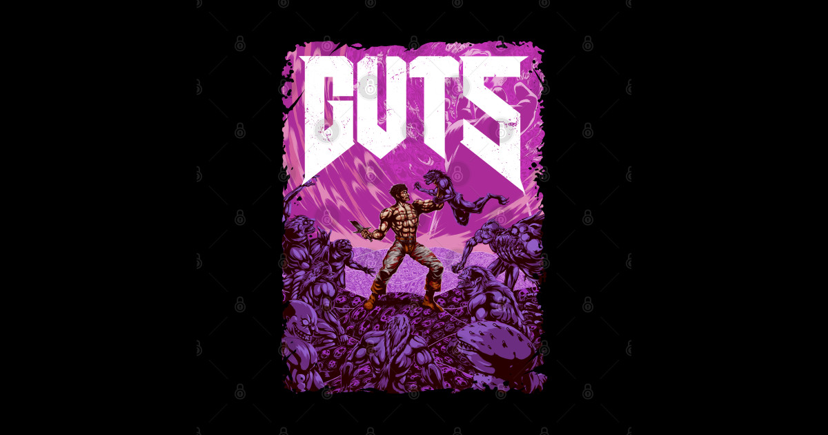 Guts of Doom 2 (Alternate) - Anime - Posters and Art Prints | TeePublic