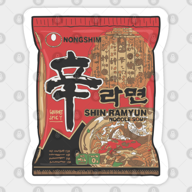Shin Ramyun - Ramyun - Sticker | TeePublic