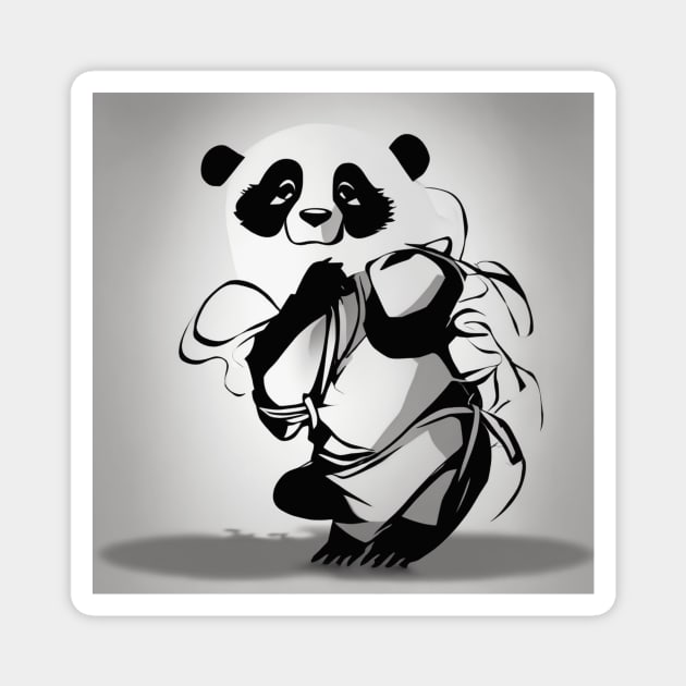 Pandas Shadow Silhouette Anime Style Collection No. 60 - Digital Art ...